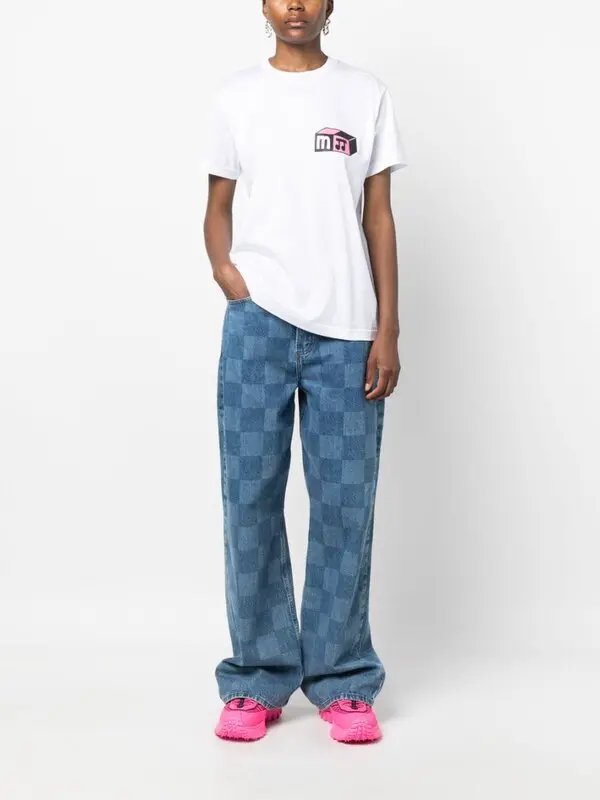 MODES Logo-print Cotton T-shirt