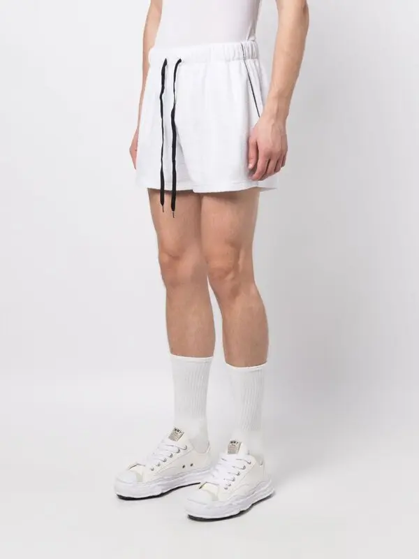 BLUE SKY INN Textured-finish Deck Shorts - White