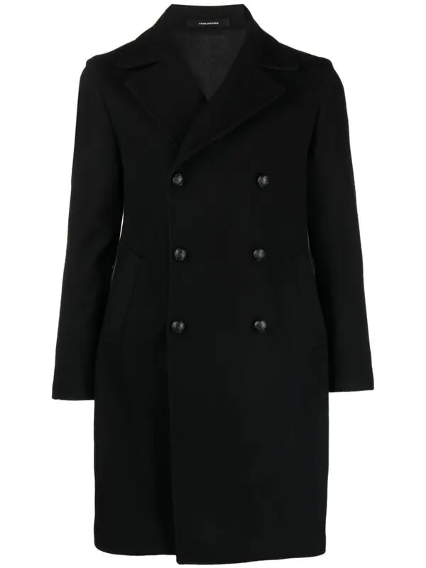 Tagliatore Double-breasted Midi Trench Coat