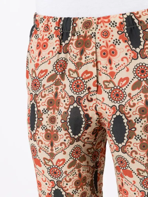 AMIR SLAMA Graphic-print Trousers