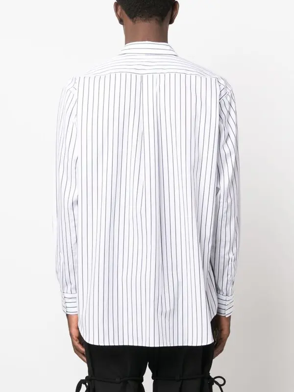 Comme Des Garçons Forever Striped Shirt - White