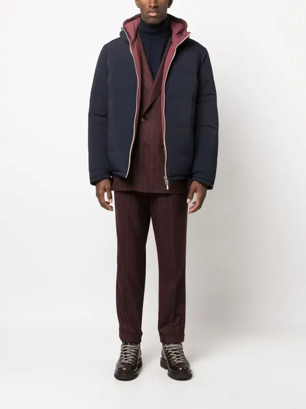 Brunello Cucinelli Reversible Padded Zipped Jacket