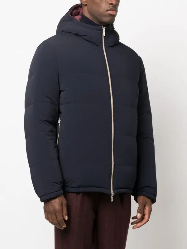 Brunello Cucinelli Reversible Padded Zipped Jacket