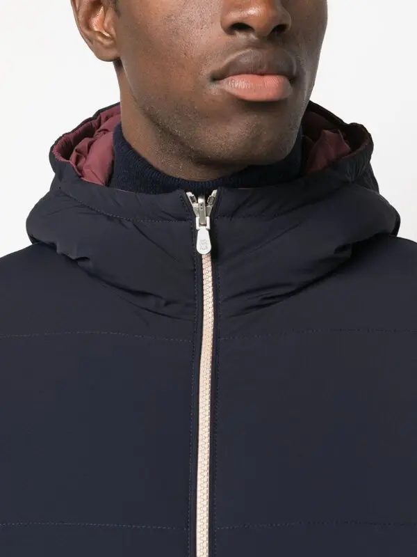 Brunello Cucinelli Reversible Padded Zipped Jacket