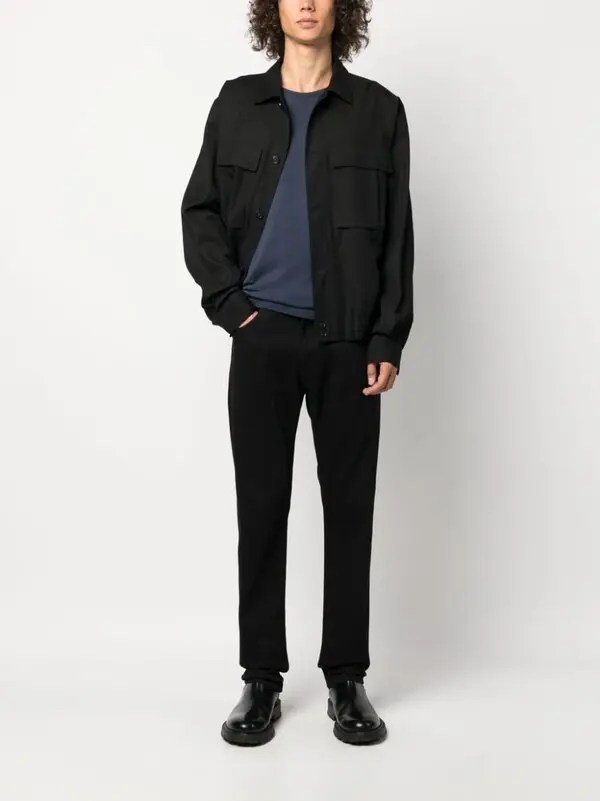 John Smedley Lundy Fine-knit Jumper - Blue