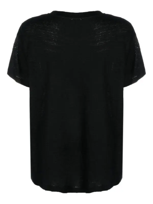 Dkny Short-sleeve Linen T-shirt
