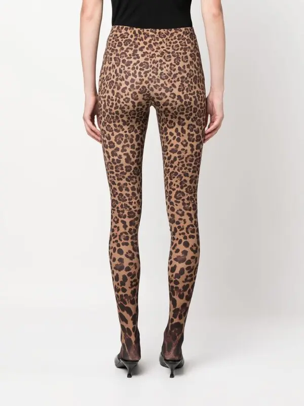 Valentino Garavani Leopard Print Tights