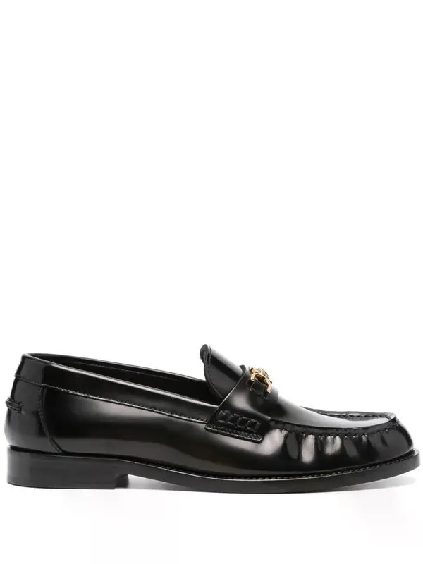 Versace Medusa '95 Leather Loafers - Black