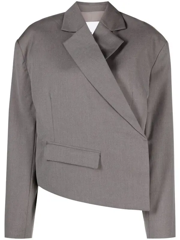 Remain Birger Christensen Asymmetric Cropped Blazer