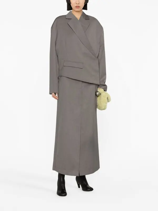 Remain Birger Christensen Asymmetric Cropped Blazer