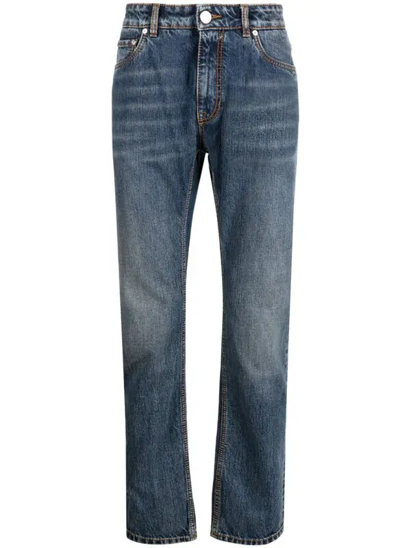Etro Pegaso Motif Slim-cut Jeans