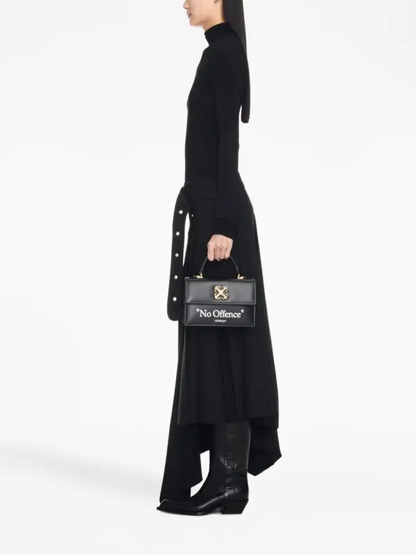Off-White Jitney 1.4 Leather Tote Bag