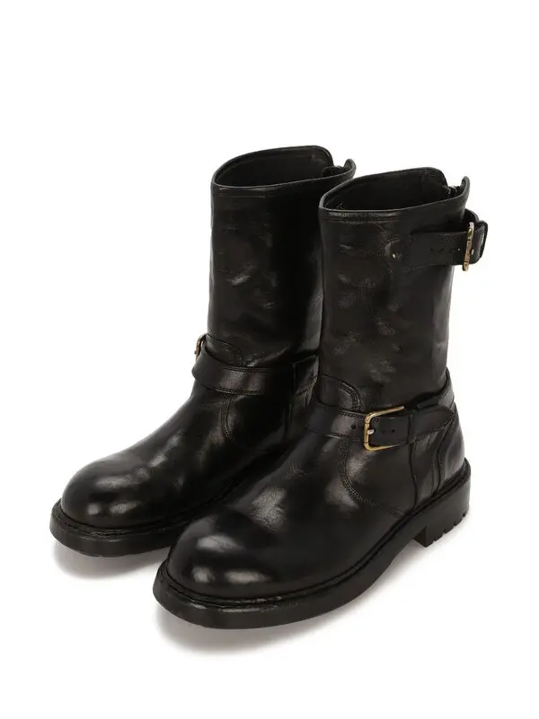Dolce & Gabbana Smooth Leather Bernini Boots