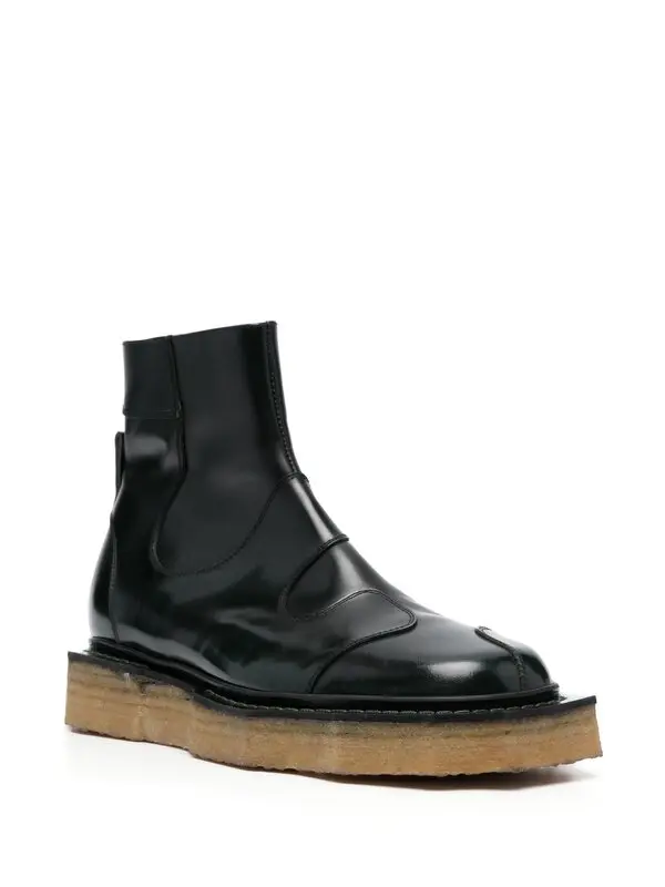 Henrik Vibskov Enzo Driver Ankle Boots - Green