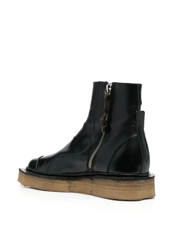 Henrik Vibskov Enzo Driver Ankle Boots - Green