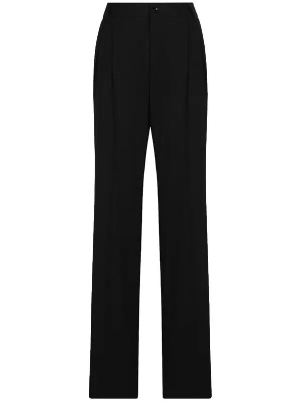 Dolce & Gabbana Box-pleat High-waisted Trousers