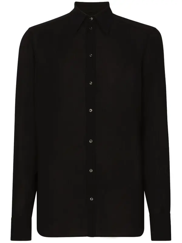 Dolce & Gabbana Straight-point Collar Shirt