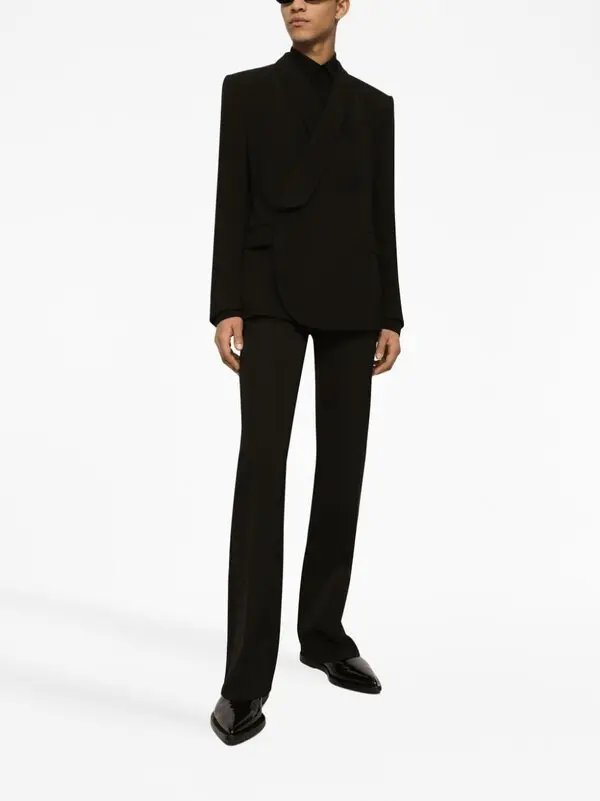 Dolce & Gabbana Straight-point Collar Shirt