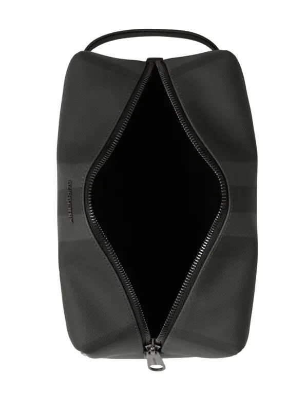 Burberry Check-pattern Travel Pouch