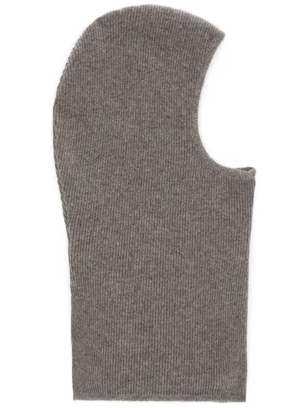 Dolce & Gabbana Ribbed-knit Balaclava - Grey