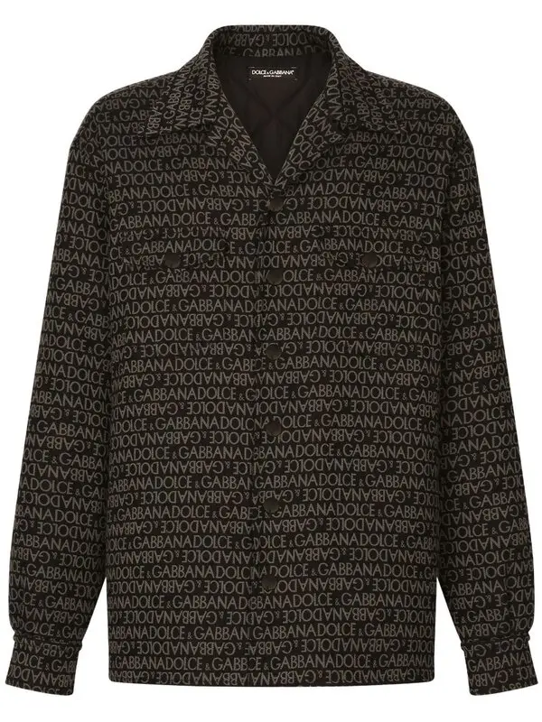 Dolce & Gabbana Logo-printed Shirt Jacket