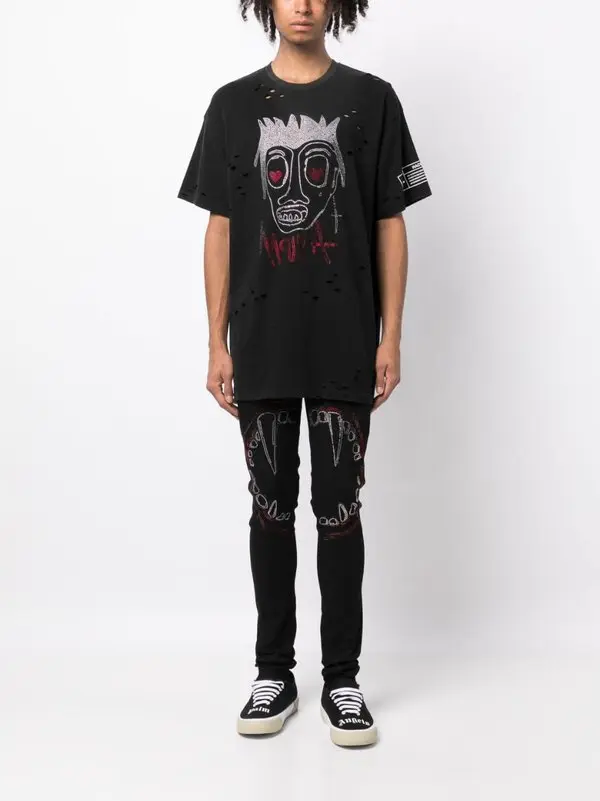 HACULLA. Heart Eyes For You Studded T-shirt