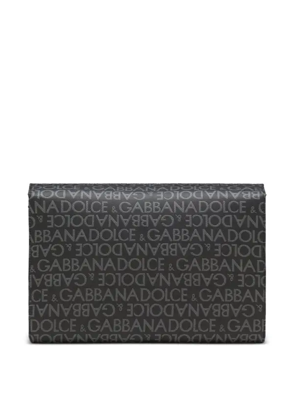 Dolce & Gabbana Logo-print Shoulder Bag - Black
