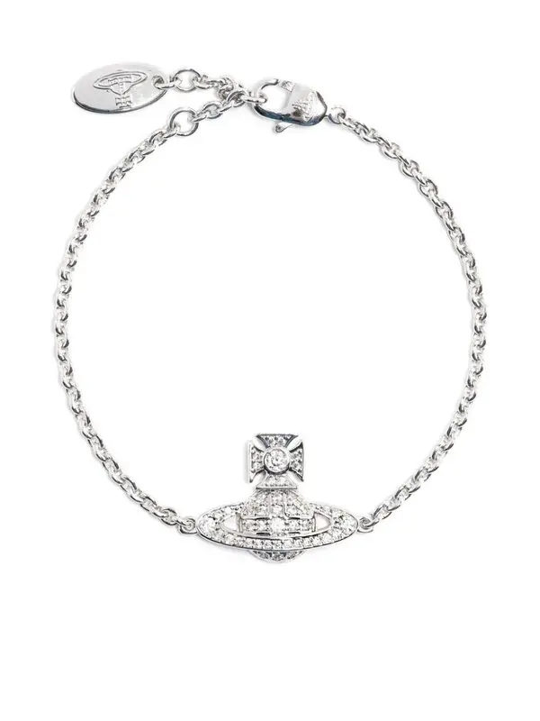 VIVIENNE WESTWOOD Orb-charm Chain Bracelet - Silver