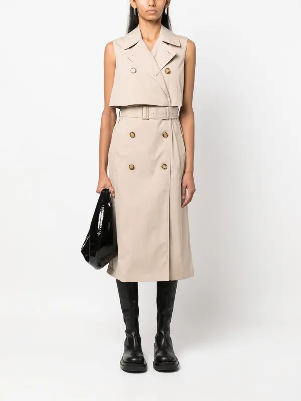 beige trench dress Trench Dress (Butter)
