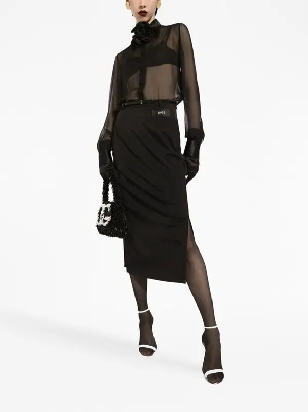 Dolce & Gabbana Semi-sheer Mesh Shirt