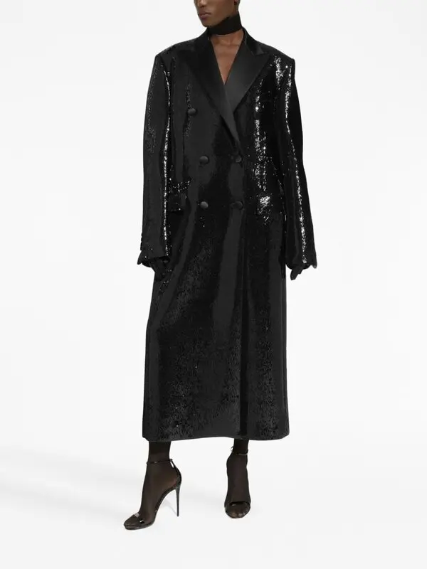 Dolce & Gabbana Peak-lapel Double-breasted Coat