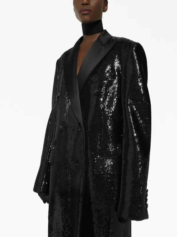 Dolce & Gabbana Peak-lapel Double-breasted Coat