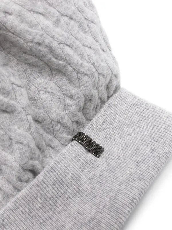 Brunello Cucinelli Cable-knit Beanie Hat
