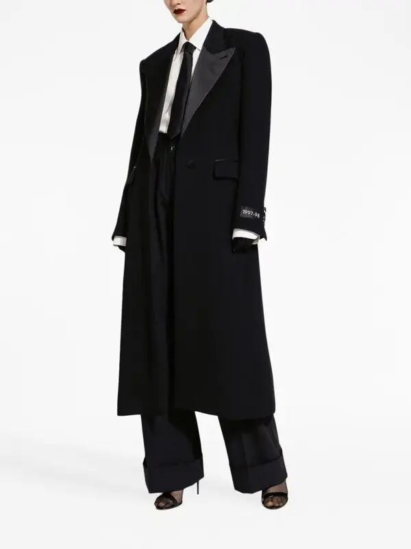 Dolce & Gabbana Peak-lapel Single-breasted Coat