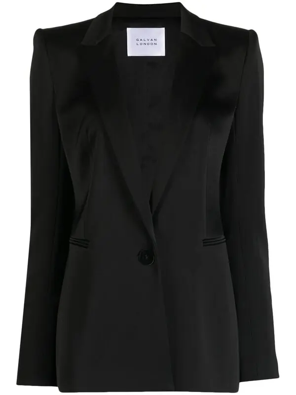 Galvan Sculpted Single-breasted Blazer
