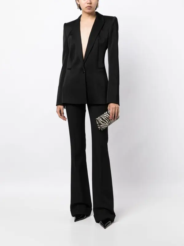 Galvan Sculpted Single-breasted Blazer