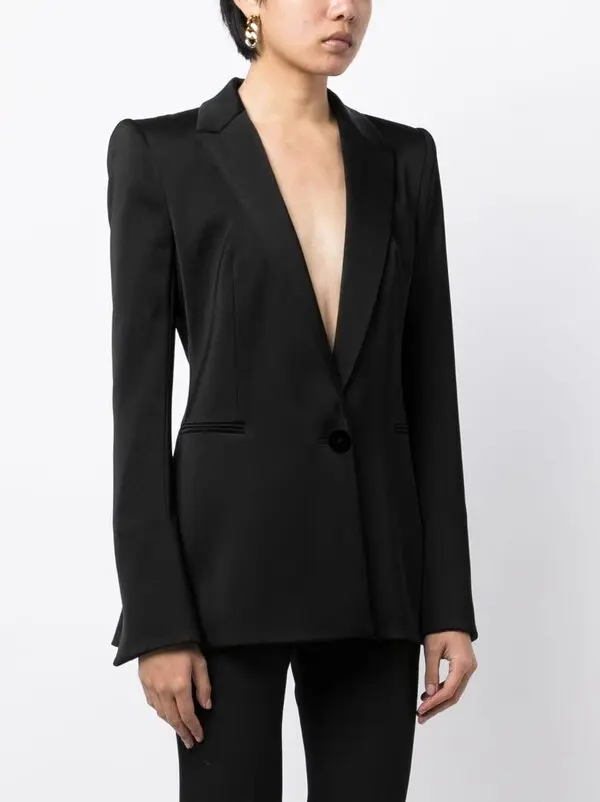 Galvan Sculpted Single-breasted Blazer