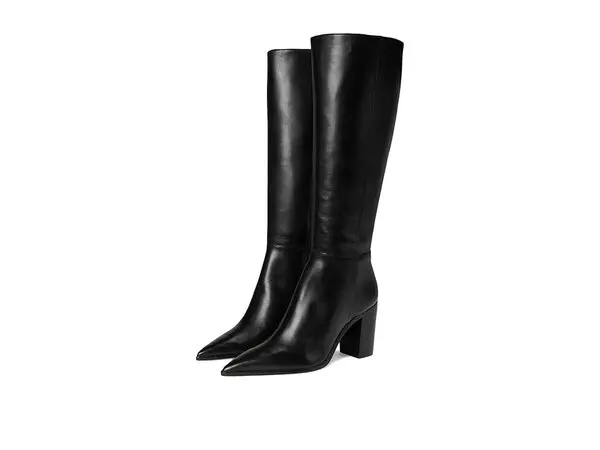 Schutz Mikki Up Block Boots - Black
