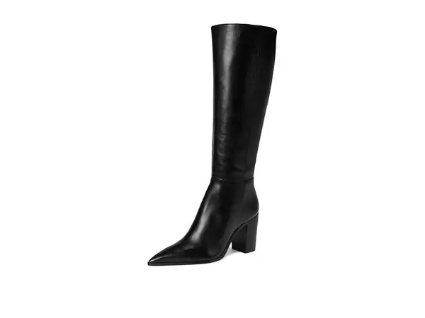 Schutz Mikki Up Block Boots - Black