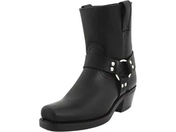 THE FRYE COMPANY Harness 8r W Leather Boots - Black