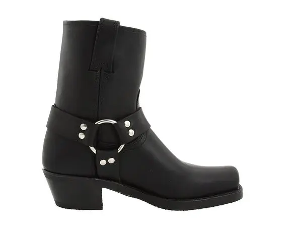 THE FRYE COMPANY Harness 8r W Leather Boots - Black