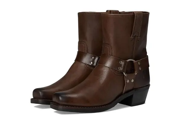 THE FRYE COMPANY Harness 8r Pull-on Boots - Gray