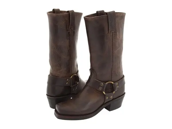 THE FRYE COMPANY Harness 12r Pull-on Boots - Gray