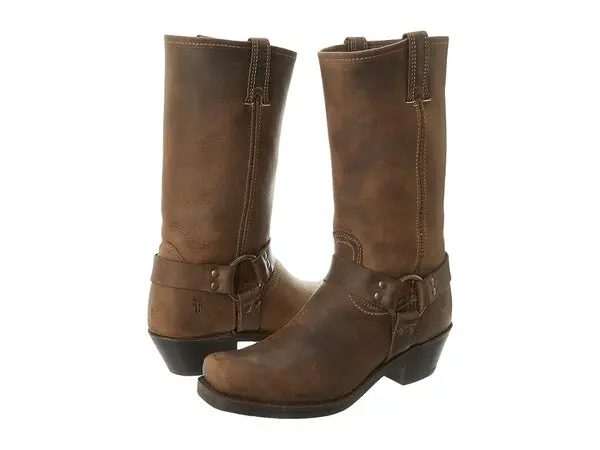 THE FRYE COMPANY Harness 12r Pull-on Boots - Tan