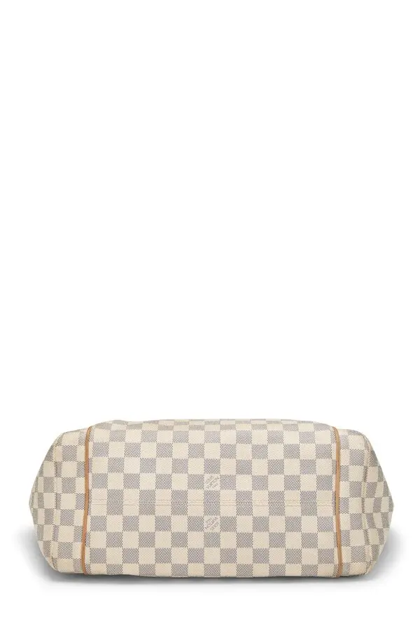 LOUIS VUITTON Damier Azur Totally Tote - White
