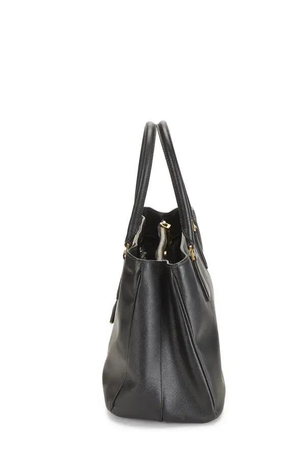 Prada Saffiano Executive Tote - Black