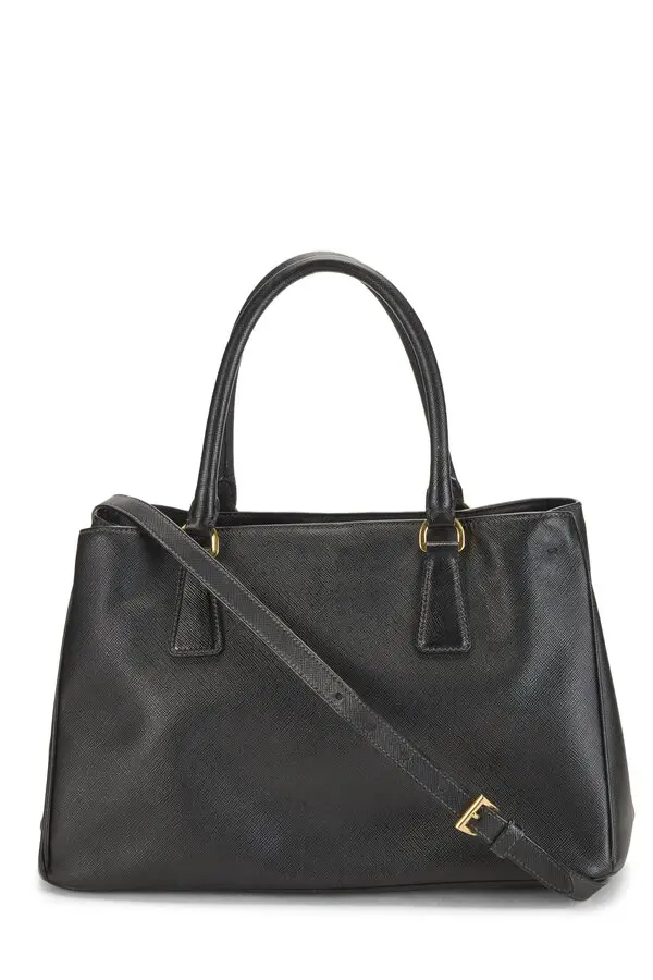 Prada Saffiano Executive Tote - Black