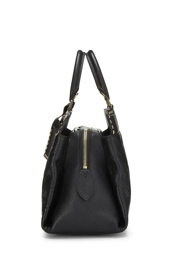 LOUIS VUITTON Monogram Empreinte Saintonge Crossbody - Black