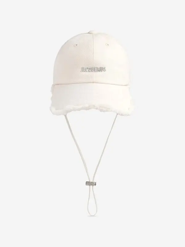 Jacquemus Artichaut Cap - White