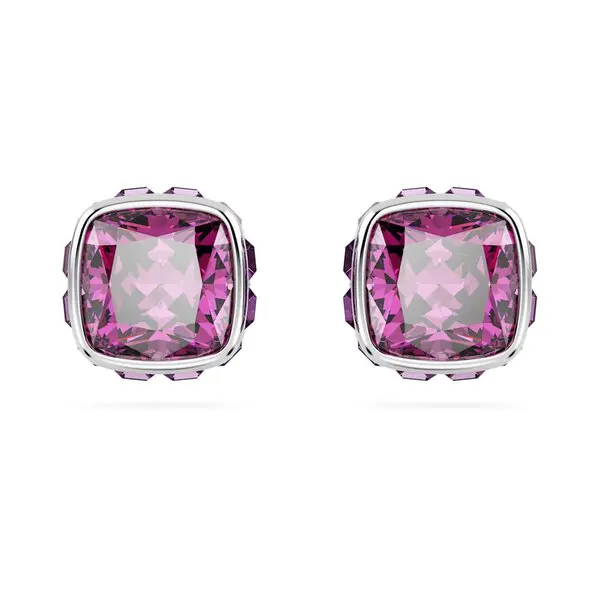 SWAROVSKI Birthstone Stud Earrings - Purple